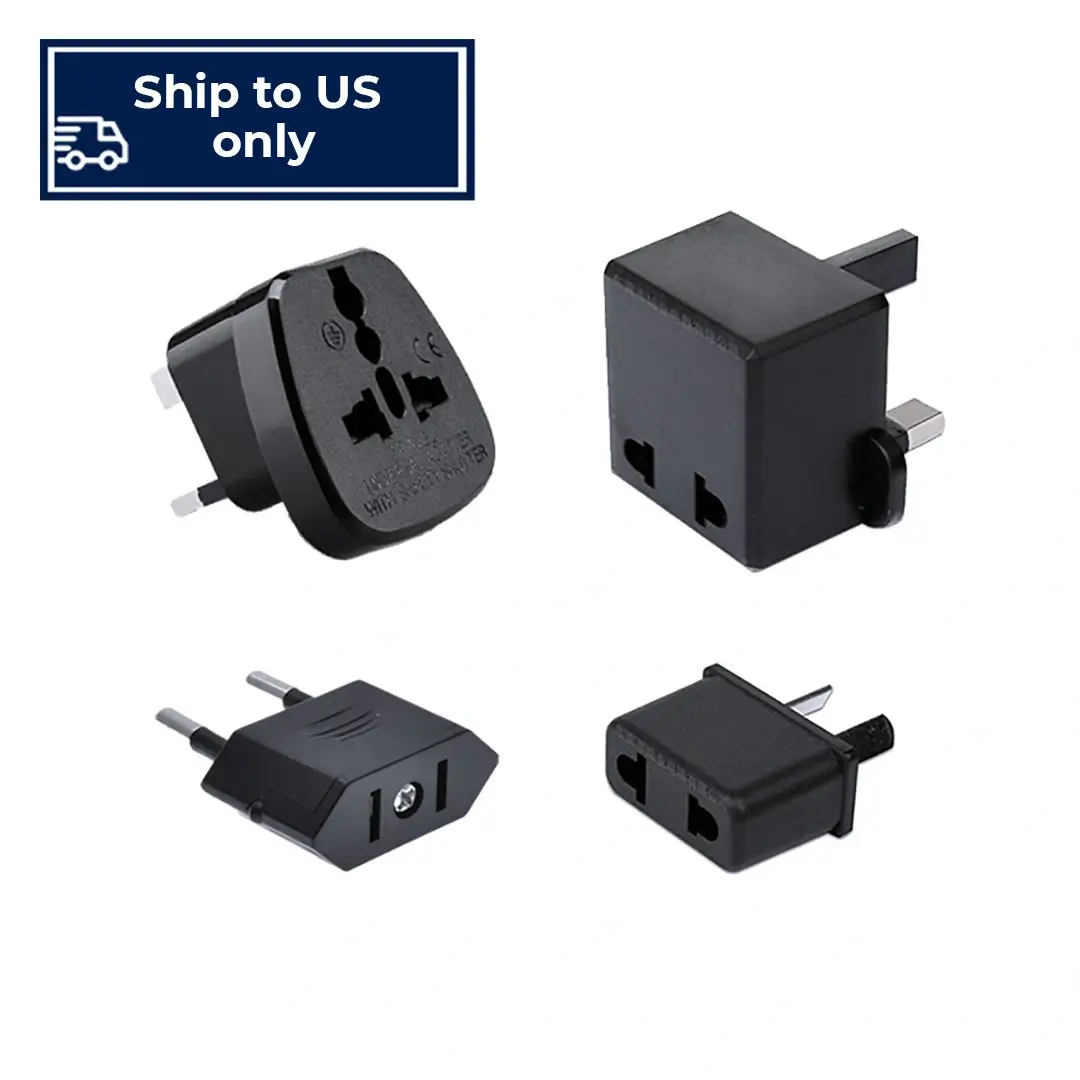 Travel Plug Adapter (US/EU/AU to EU/AU/UK) | Charby