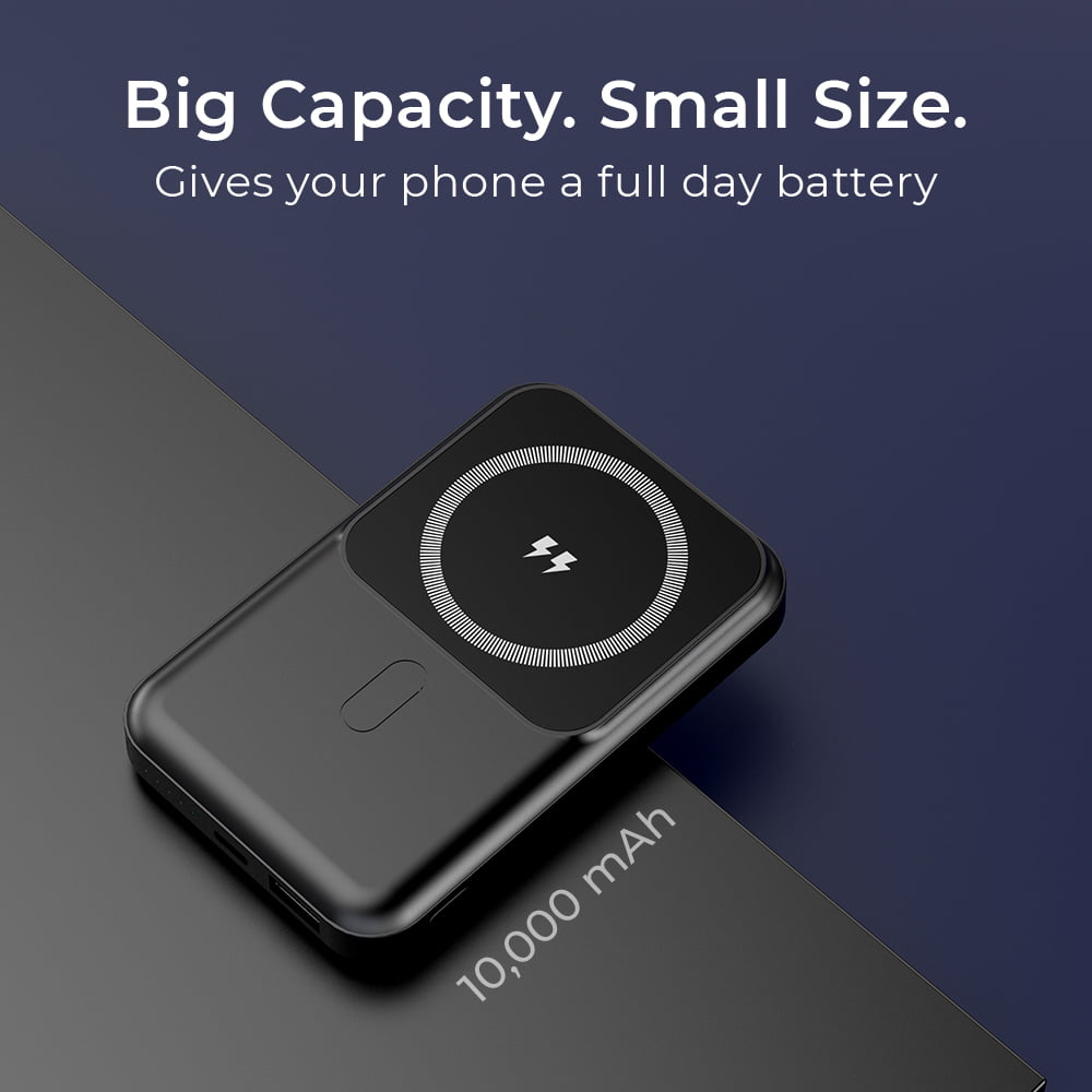 CURIO 20W Powerbank - MagSafe Wireless Charger with Foldable Stand | Charby