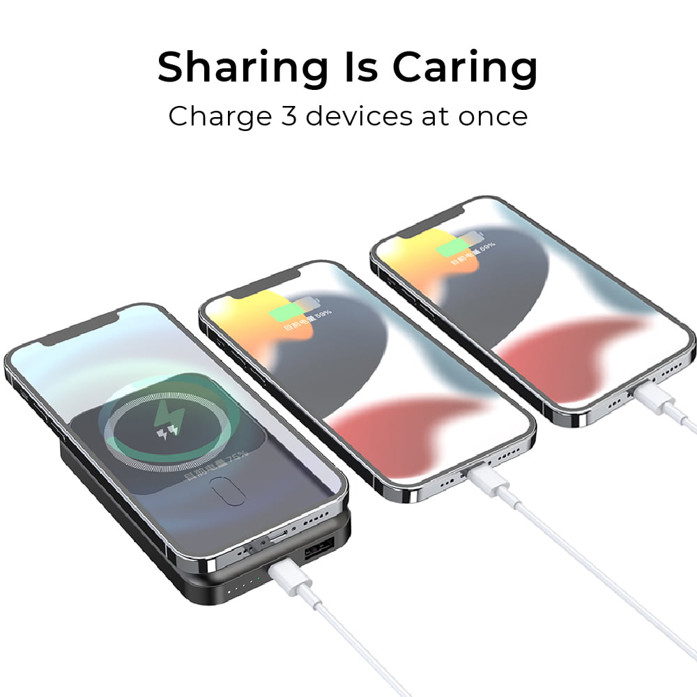 CURIO 20W Powerbank - MagSafe Wireless Charger with Foldable Stand | Charby