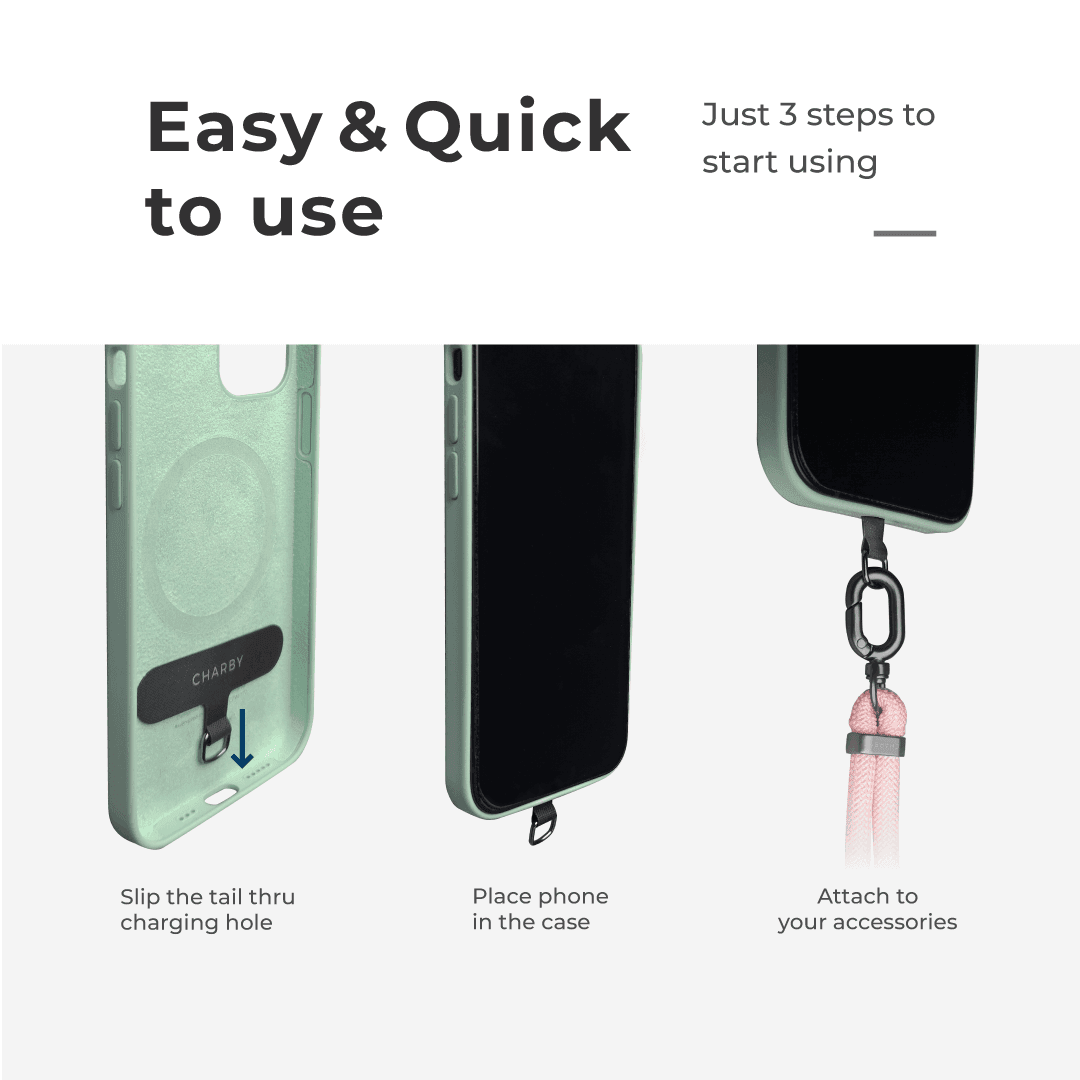 Phone Lanyard Patch: Tear-Resistant & Universal | Charby